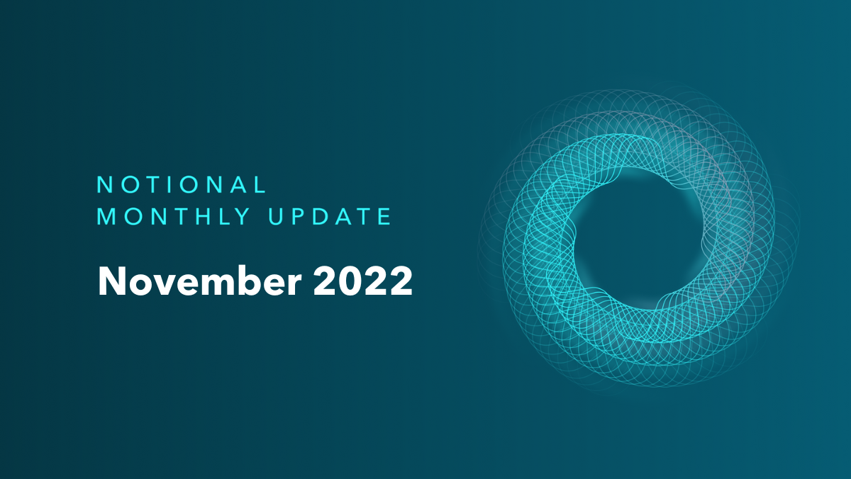 Notional Fixed Rate Update 🗓️ November 2022