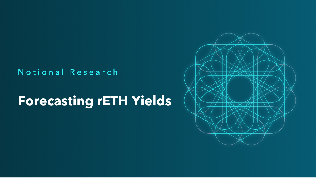 Forecasting rETH Yields